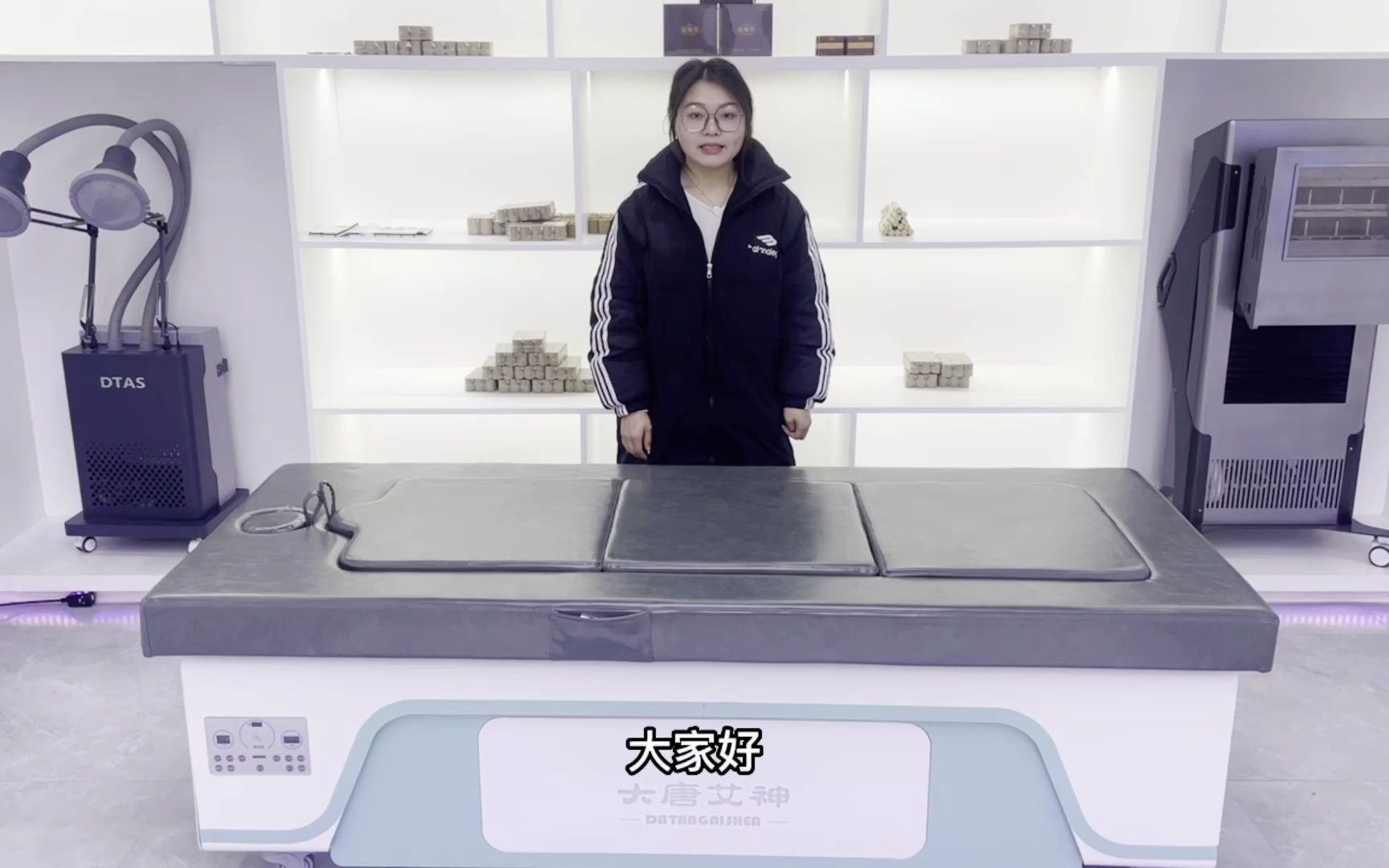 实拍网红“艾灸床”操作全过程,从外观到使用,无套路实操演示!
