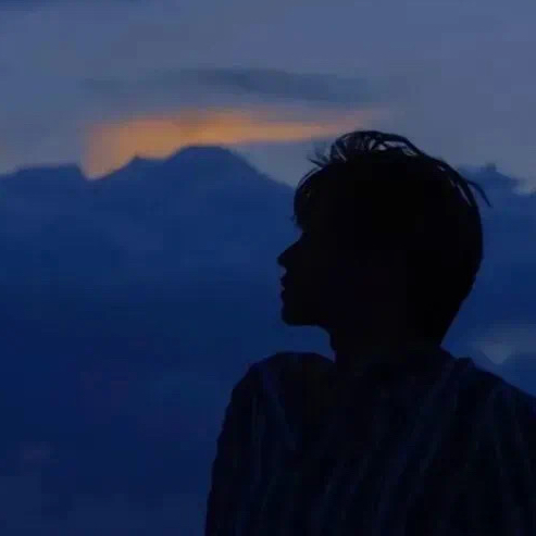 夜里看海key 