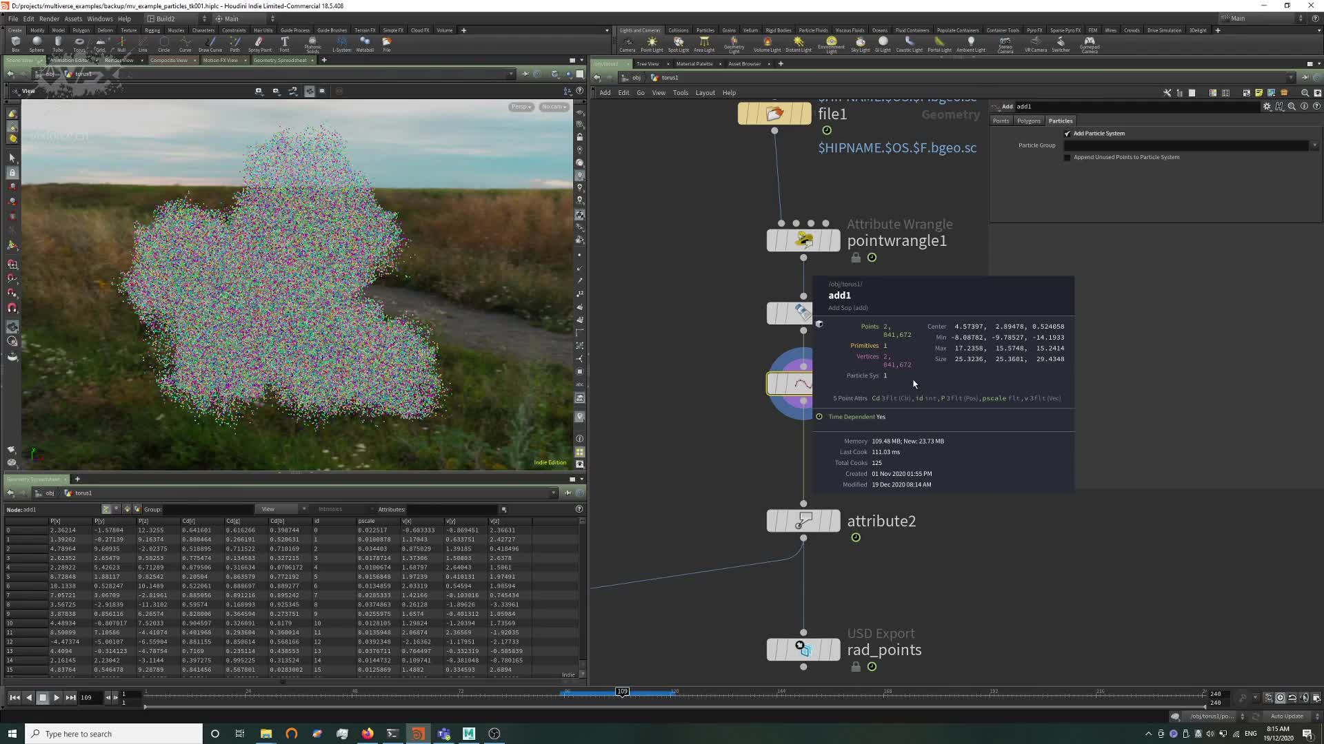 ...导出粒子Exporting particles from Houdini to Maya as USD or ABC in ...