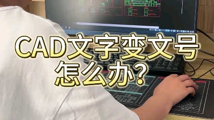 CAD文字变问号怎么办?