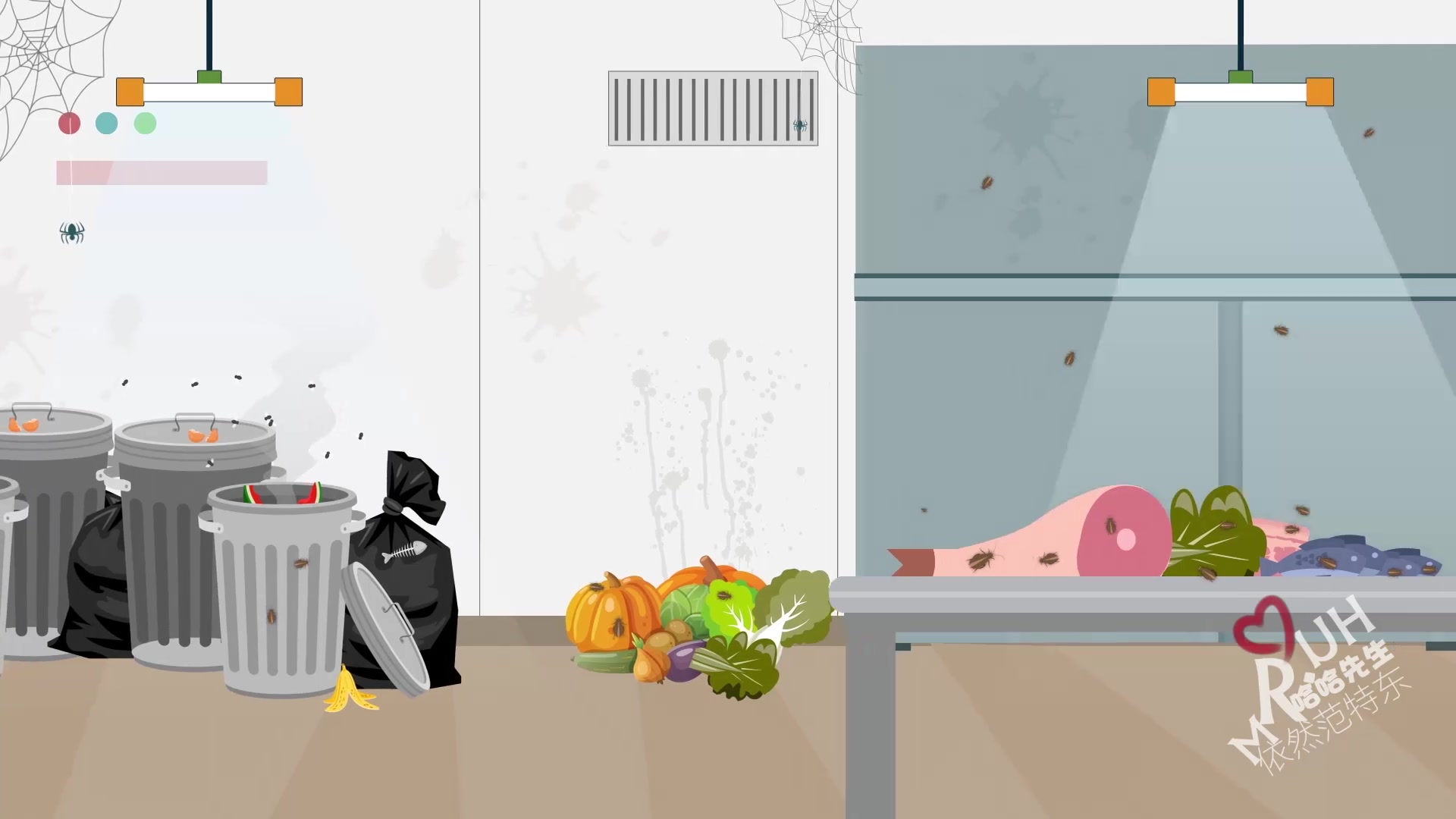 AEMG动画校园饮食安全健康