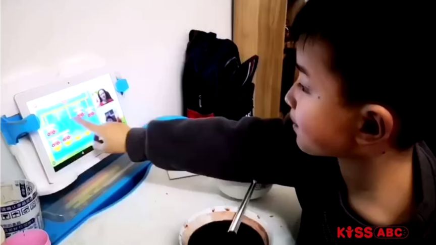 小k外教直播课里的互动小游戏!