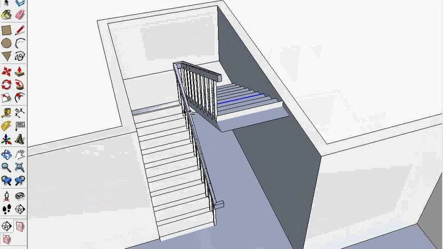 SU建模 10.2.1导入天正建筑局部构件