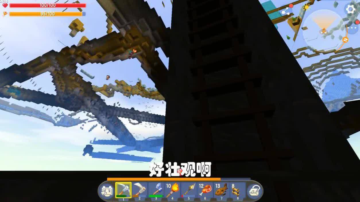 迷你世界解说│妮妮地底大冒险,我跟地牢是真的有缘,又遇到一个