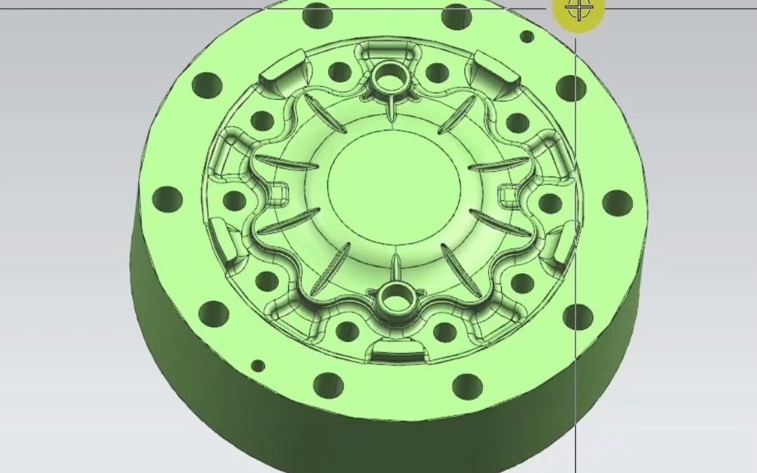 UG编程建模IGS片体缝合实体