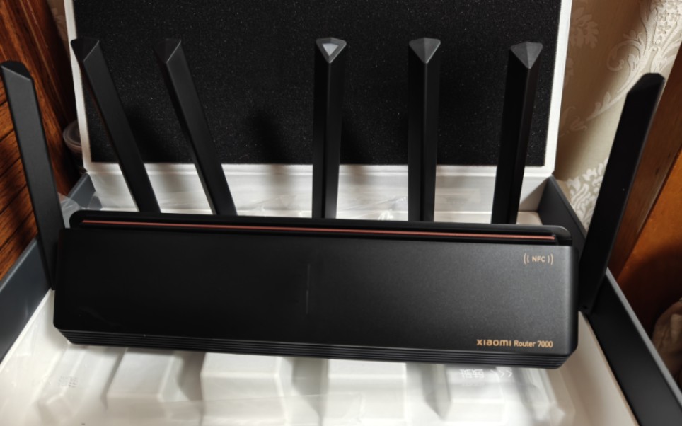 小米ax7000路由器开箱。ROG八爪鱼退休