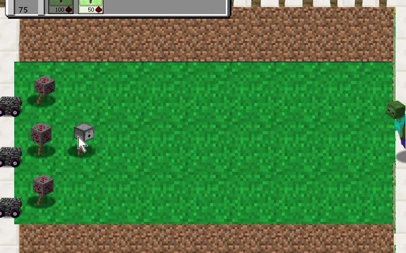 植物大战僵尸MC版1~5关(附下载链接)