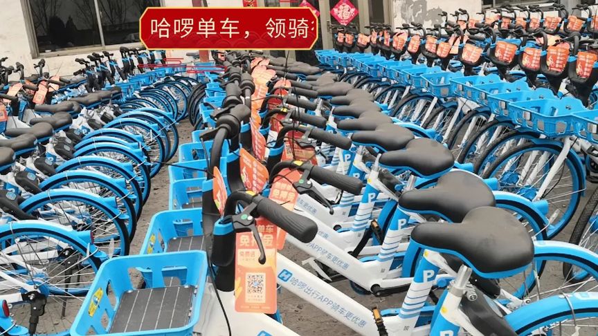 吕梁哈啰单车,领卡骑了。希望大家爱护,文明出行。