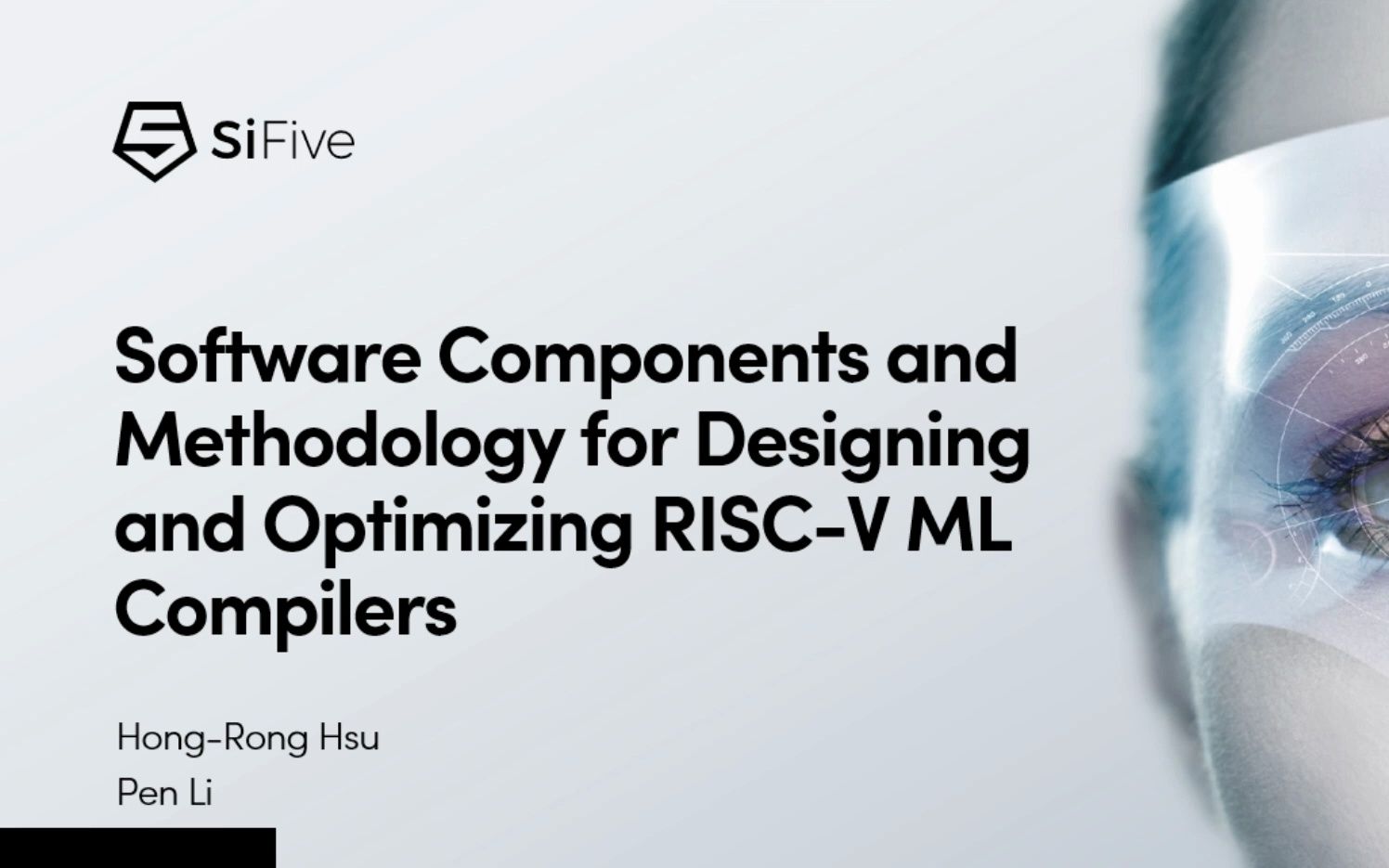 软件组件与方法论:RISC-V ML 编译器的设计和优化 - 与OpenXLA 合作...