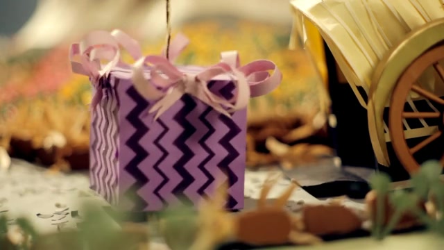 别致的用纸做的动画配上愉快的曲子,太美妙了!