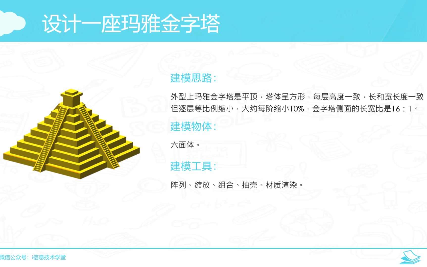 【3Done教程】设计一座玛雅金字塔
