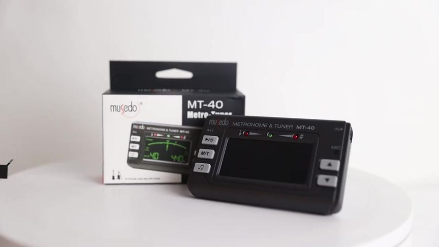 小天使MT-40W长笛/萨克斯/小号/笛子调音器 管乐专用校音器节拍器