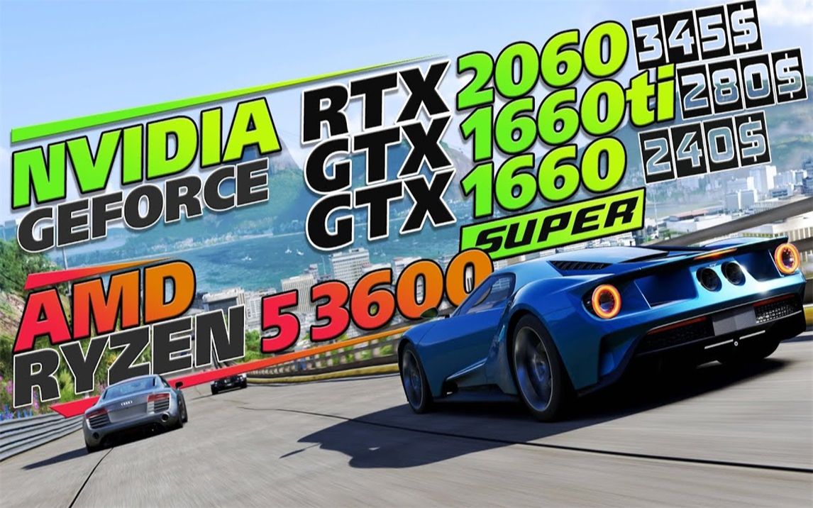 RTX 2060 vs GTX 1660Ti vs GTX 1660 Super 显卡游戏性能测试对比(...