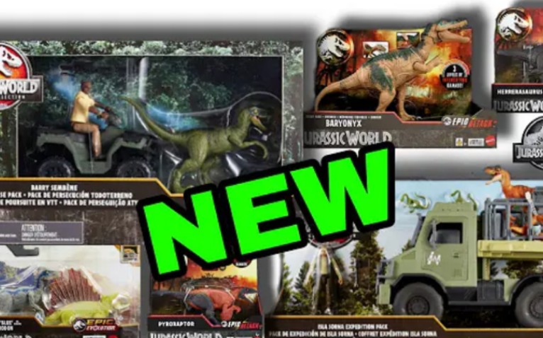 美泰侏罗纪世纪2024年新品更多爆料