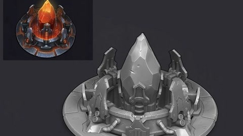 MayaZbrush 水晶塔高模制作教程。3d建模基础教程