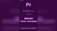零基础学习Pr模糊与锐化中的钝化蒙版、锐化和高斯模糊