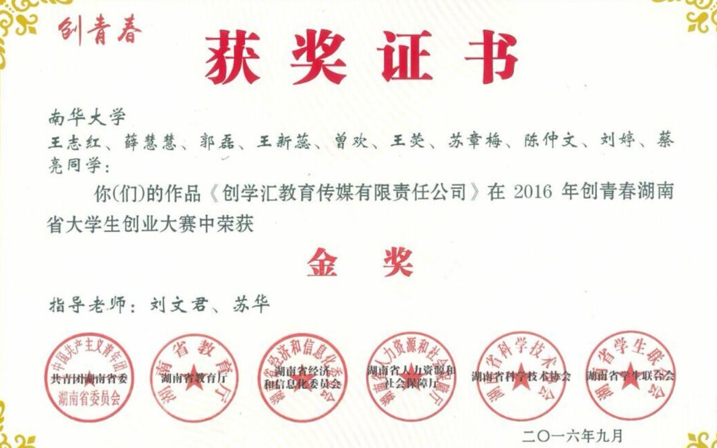 创青春全国大学生创业大赛挑战杯系列铜奖作品PPT