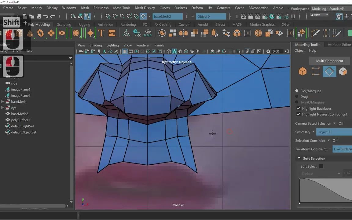 Anna头部建模——制作嘴部