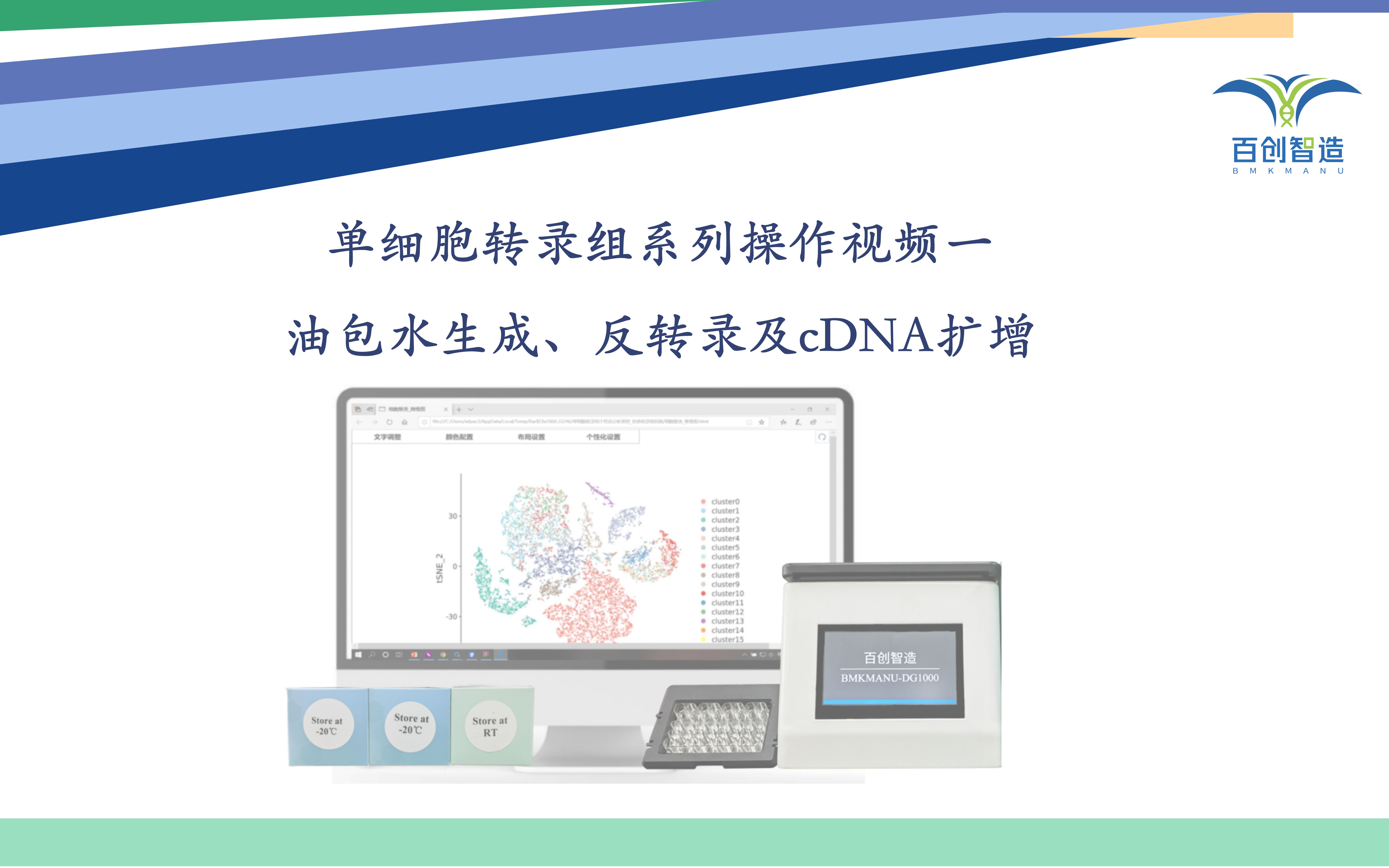 ...1000】单细胞转录组系列操作视频一:油包水生成、反转录及cDNA扩增