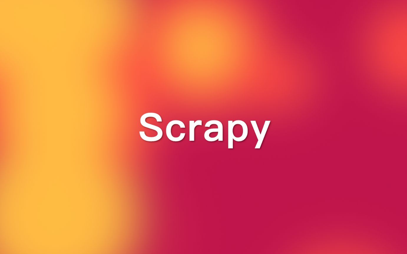 01.scrapy安装和运行