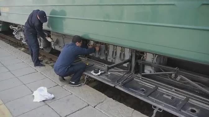 中俄铁路运转:二连开往乌兰巴托的K3次列车