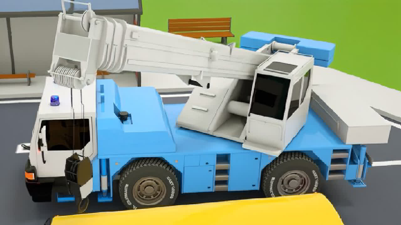 #儿童工程车动画片大全 #卡通小汽车视频 #宝宝巴士