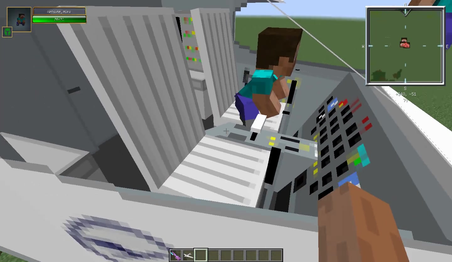 【Minecraft】在我的世界中开民航客机是什么感觉——我自己的史诗...