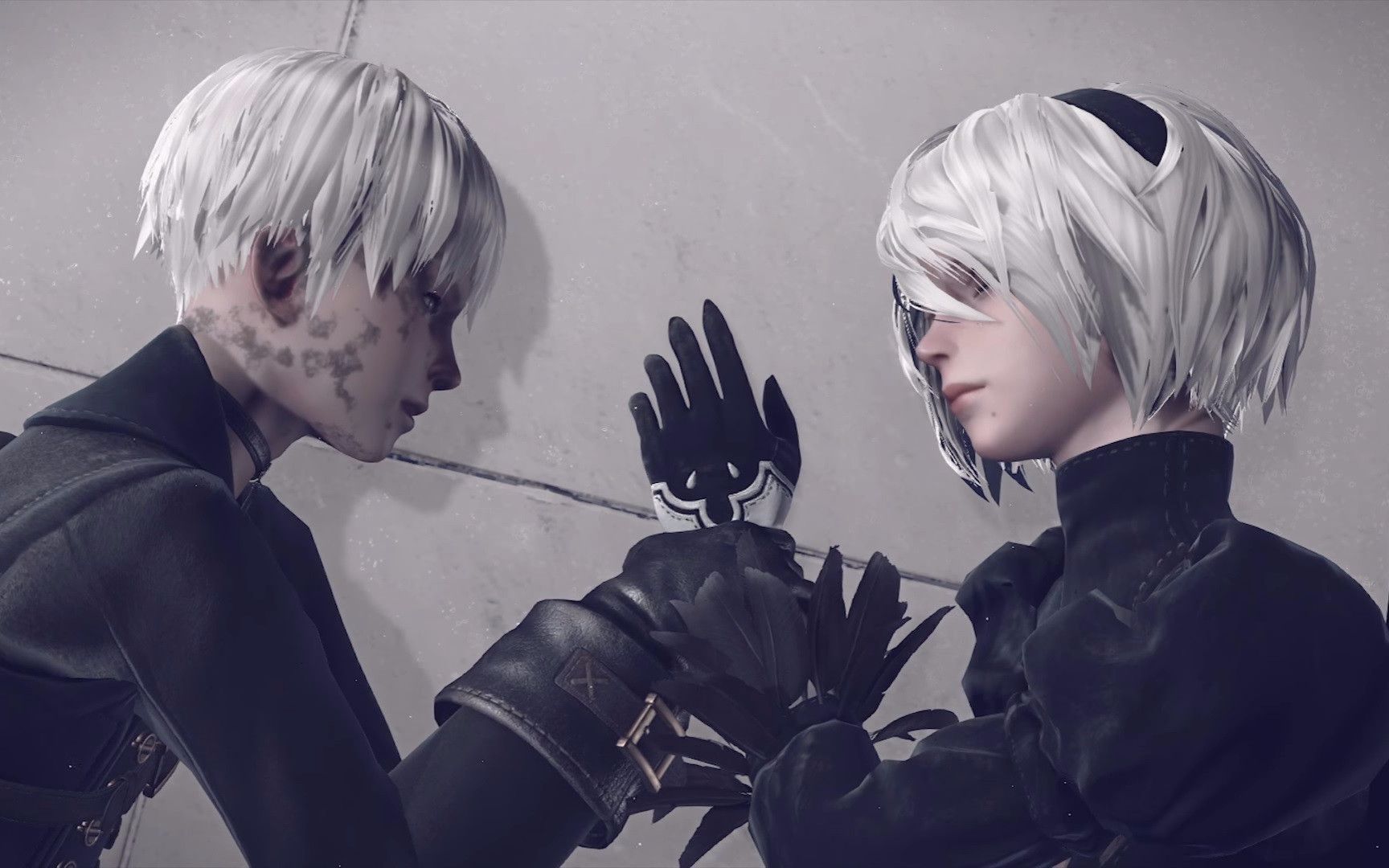 尼尔:机械纪元 中文字幕 【新增2P】三周目2B给9S的留言+9S悼念2B...