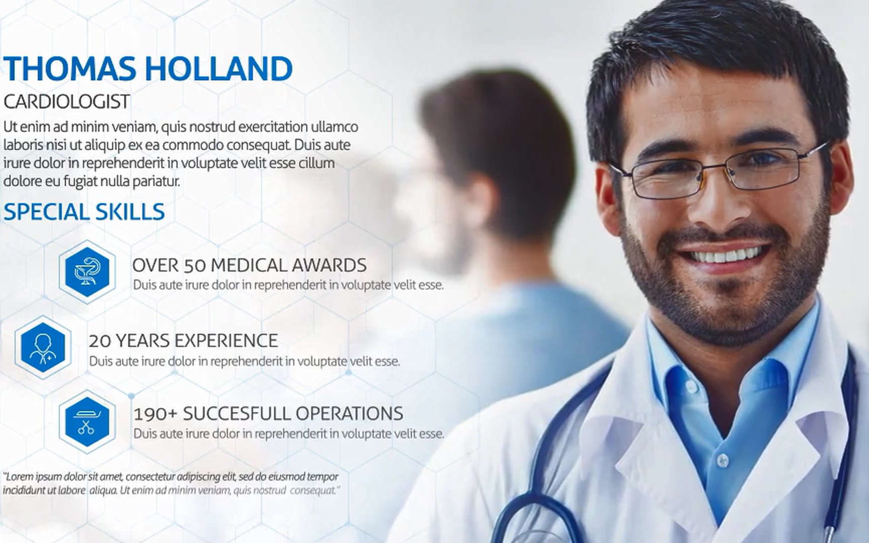 AE模板-医院医疗卫生宣传视频模板