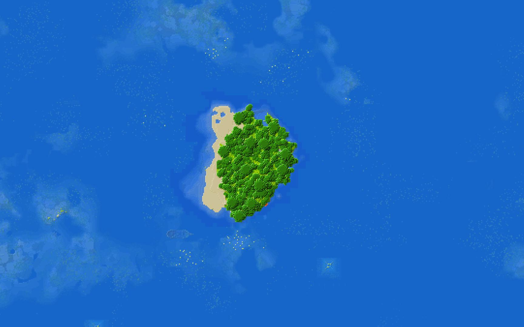 我的世界:丛林小岛地图种子合集