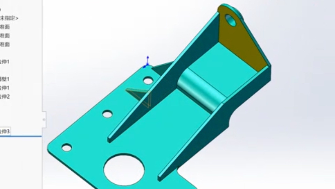 solidworks 机械零件3D建模练习
