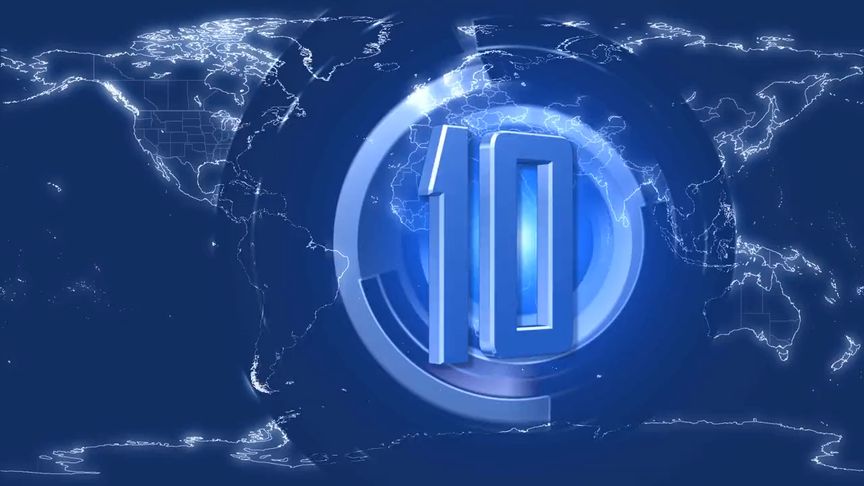 蓝色背景10秒倒计时(无音效),需要的请点赞、关注 后留言