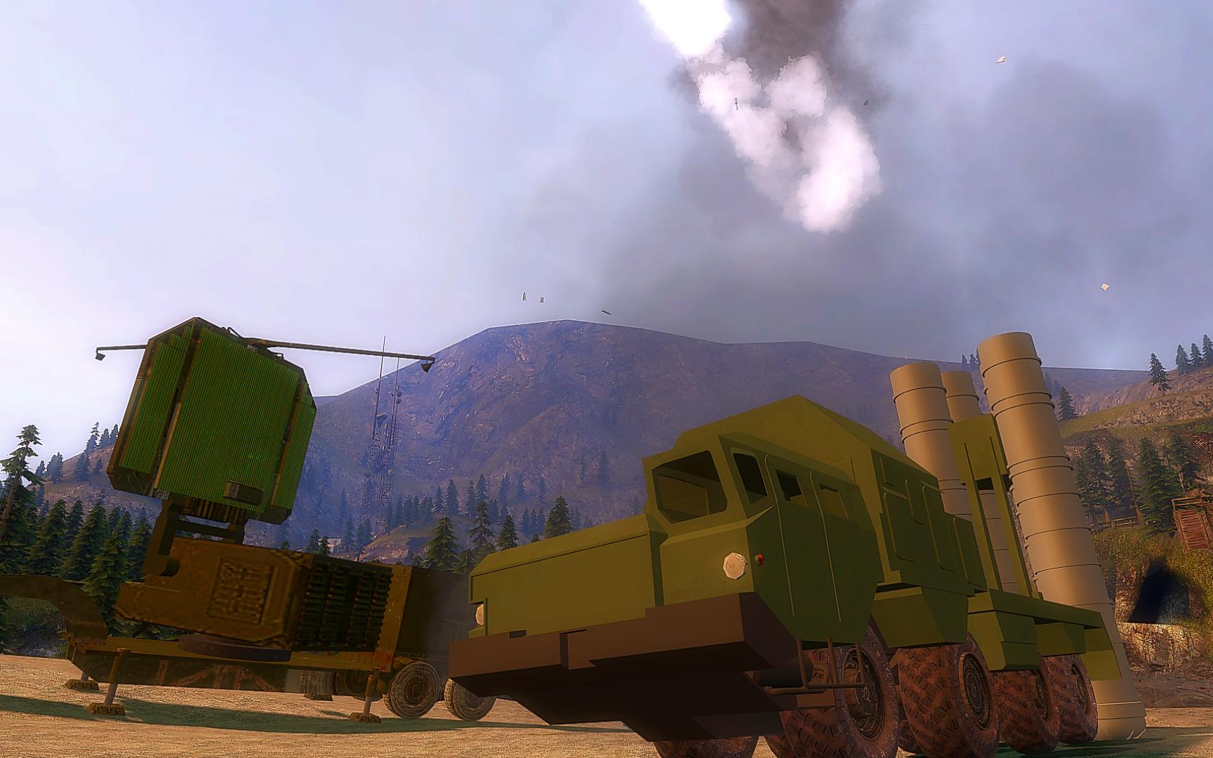 【GMOD】模组推荐:[Simfphys] S-400 防空导弹系统