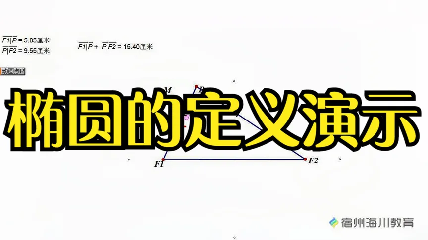 椭圆的定义演示