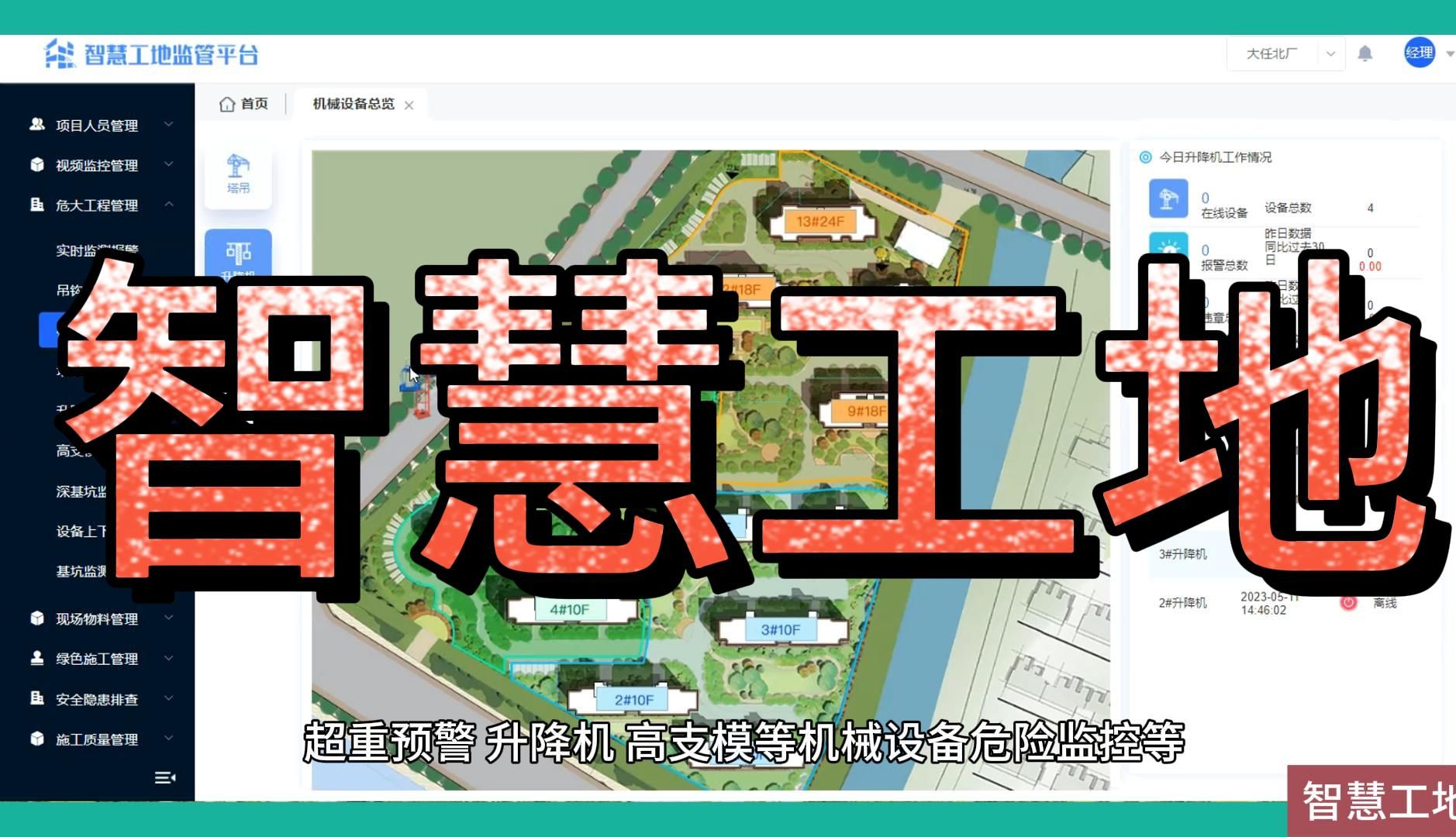 springcloud智慧工地云源码