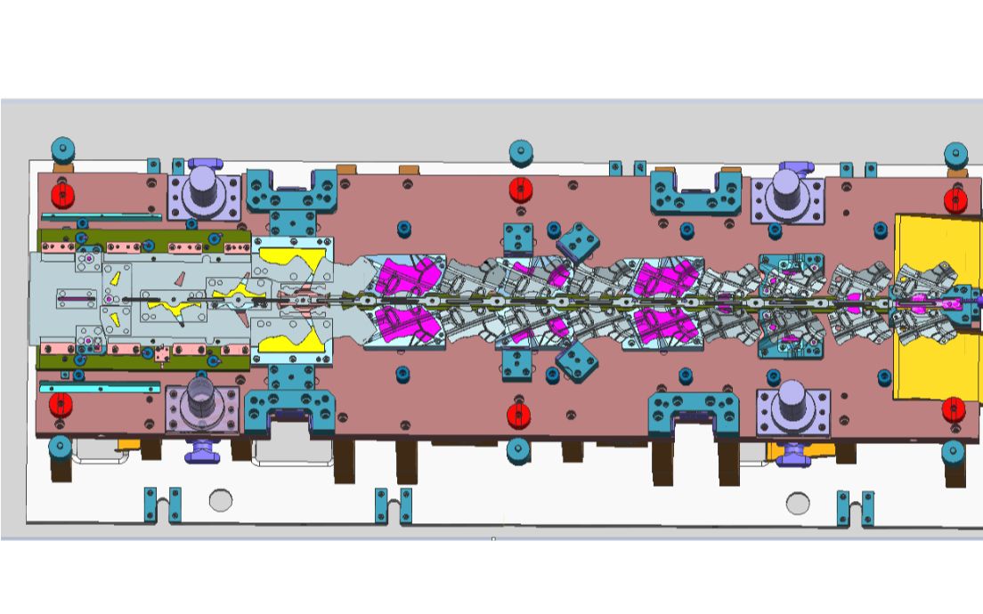 汽车冲压模具设计教程--汽车连续模具工艺学习讲解
