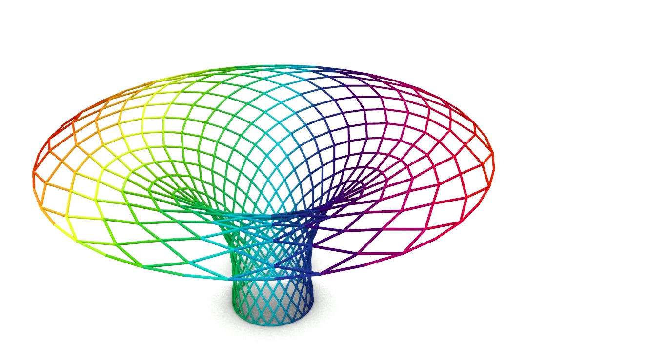 Grasshopper喇叭形单层网壳建模1