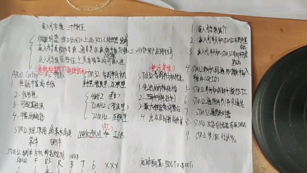 燕山大学~嵌入式单片机STM32原理 知识点总结(纯知识点篇)