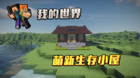 我的世界:新手必看的小屋建筑教程,简单实用一看就会!