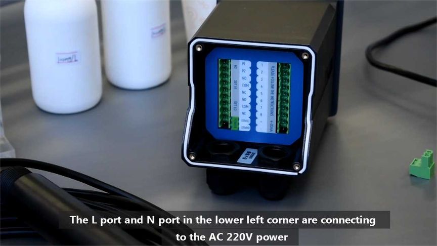 诺博PGM-1080C在线硬度计接线标定教程