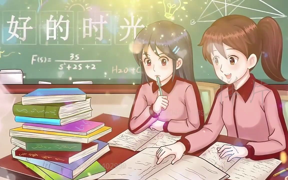 c1444凤凰花开的路口儿童少年毕业季青春歌曲晚会LED大屏幕视频...