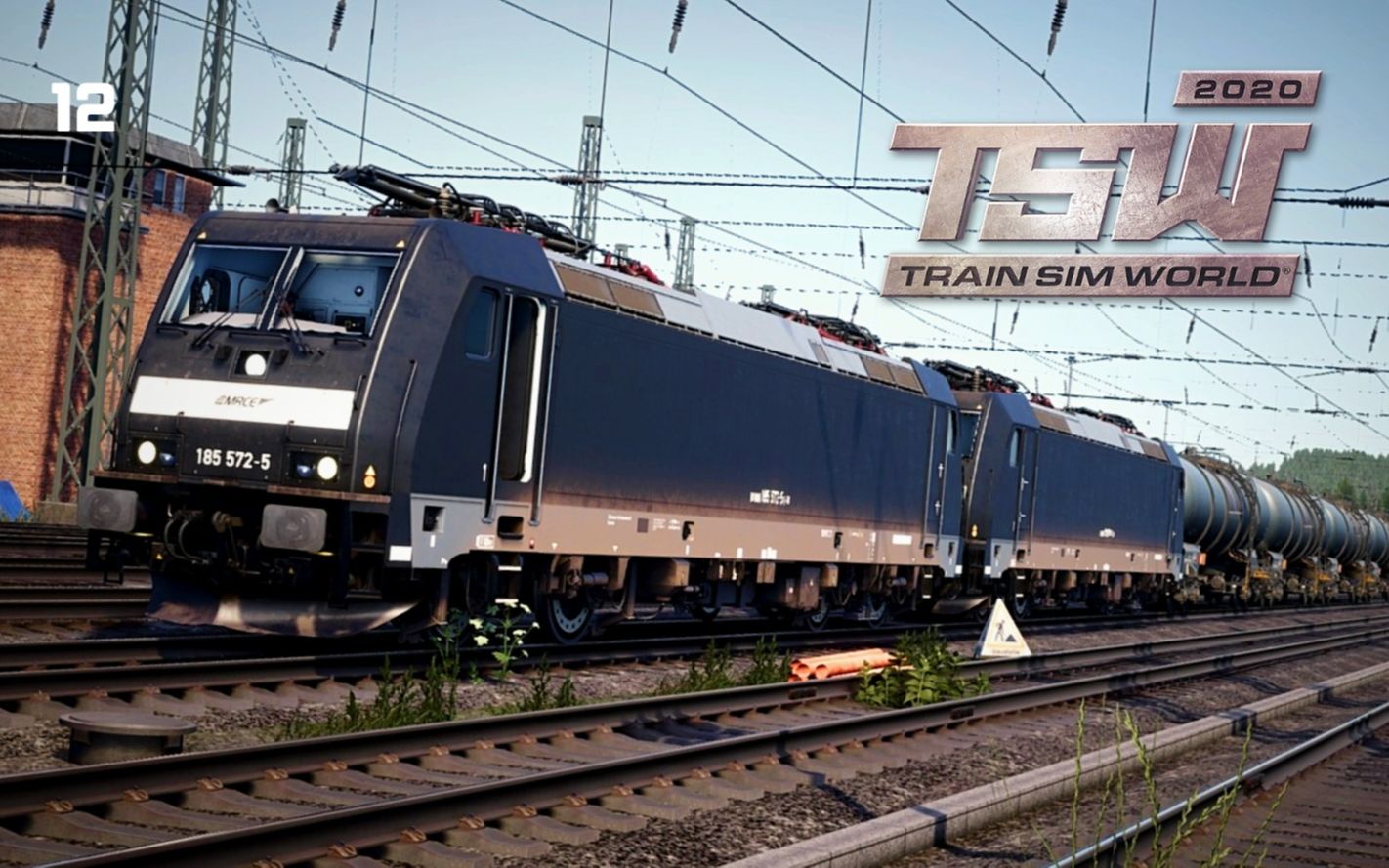 火车模拟世界2020 德国MRCE185.5 莱茵鲁尔东 技术困难 Train Sim ...