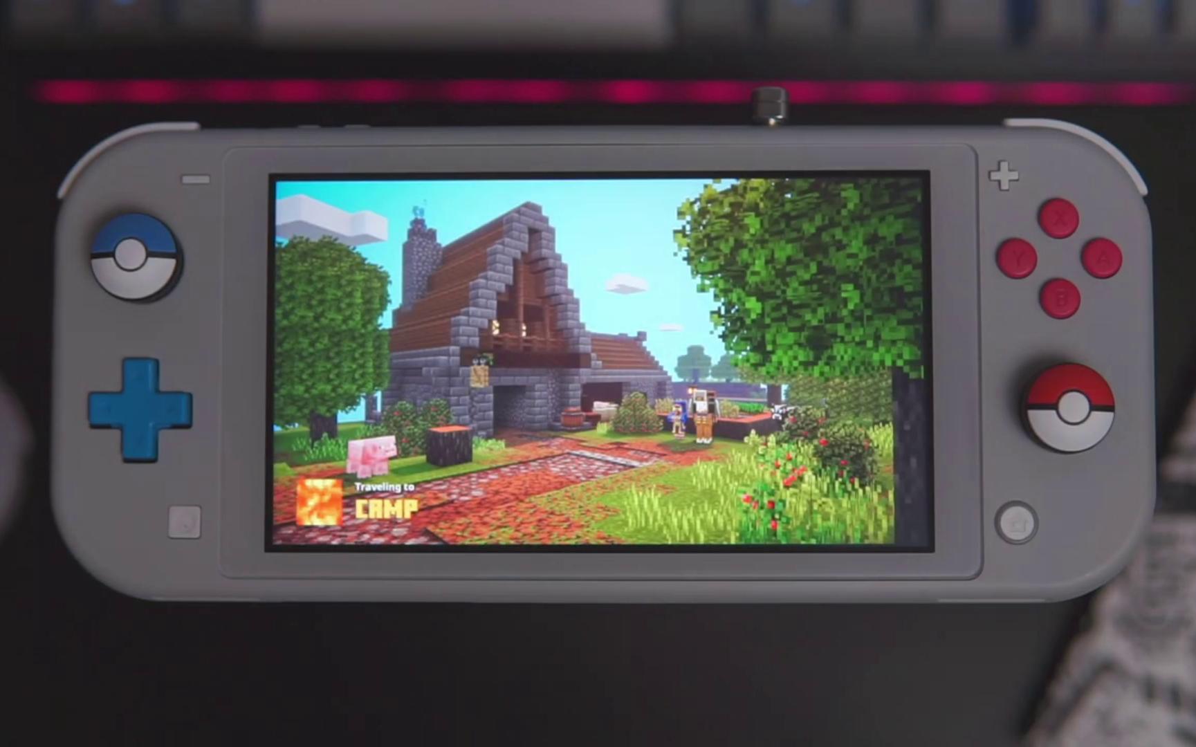 Switch lite《我的世界 地下城 终极版》不一样的体验_我的世界