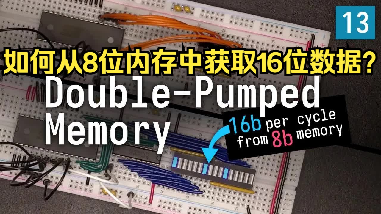 #13 构建超标量CPU之如何从8位内存中获取16位数据
