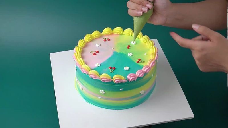 解压素材蛋糕制作甜点制作视频小说推文素材高清无水印(附100G免费...