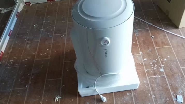 特殊情况,电热水器这样按装!大家遇见过吗?