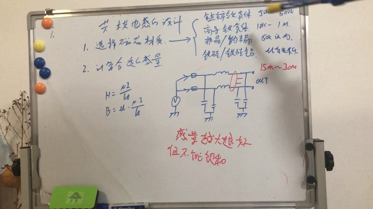 共模电感的设计方法