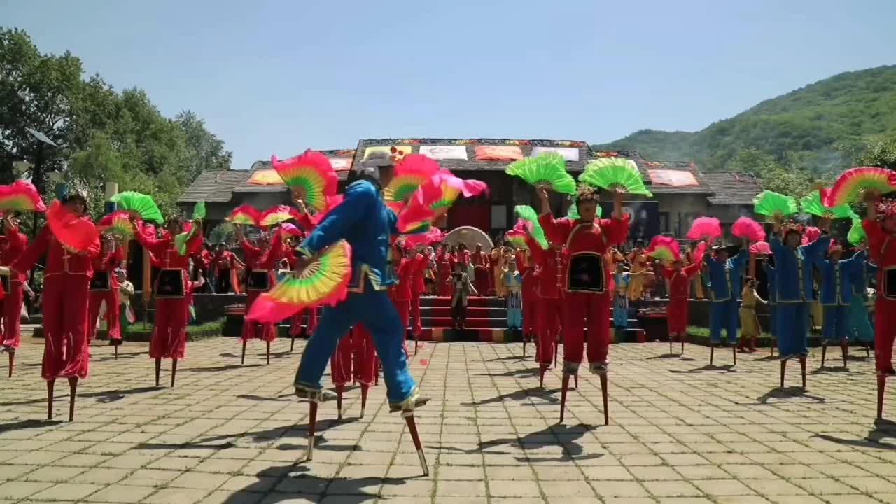 丹东青山沟萨满文化文旅节表演之二萨满#萨满文化节 @国旅随行