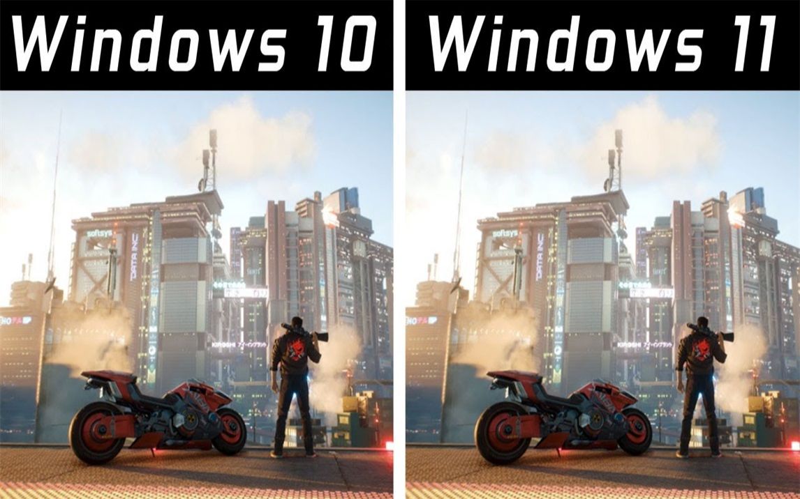 Win10 vs Win11 游戏帧数对比(1080P分辨率测试) RX 580 4G(2304SP...
