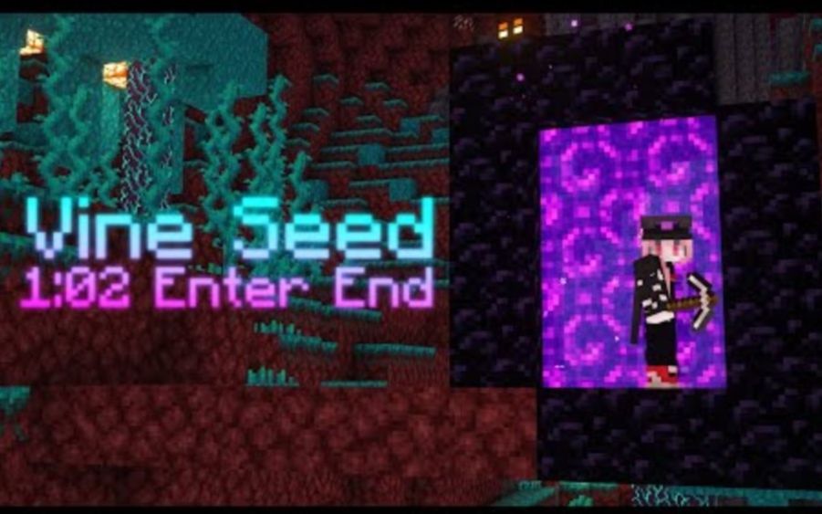 [HanabiYaki]藤种 1:02末地 什么时候wr? 1.16+SSG 固定种子速通